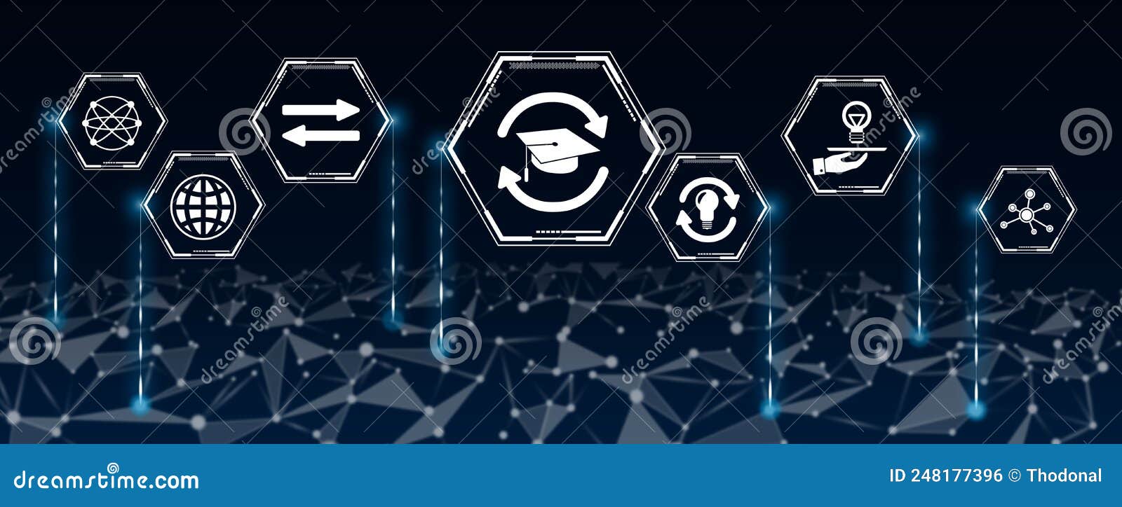 Concept of Knowledge Sharing Stock Illustration - Illustration of ...