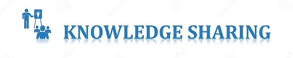 Concept of Knowledge Sharing Stock Illustration - Illustration of ...