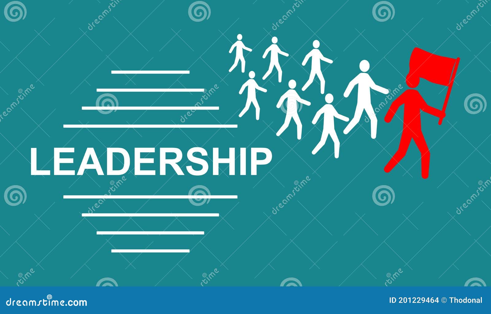 Concept of leadership stock illustration. Illustration of skill - 201229464