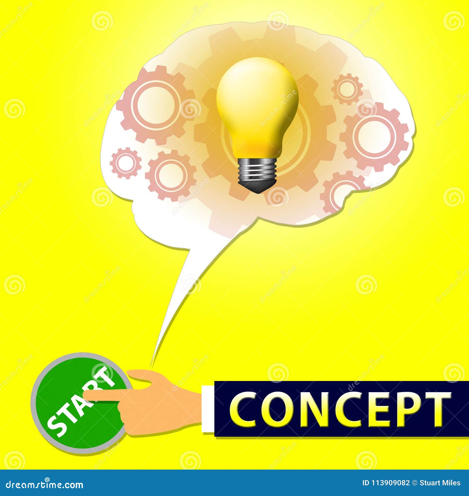 Conceptualization Of The Theory Of General Relativity Royalty-Free ...