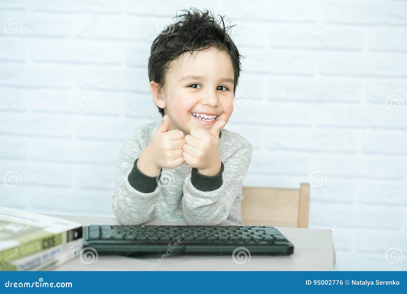 Concept of Little Businessman, Webmaster, Programmer, Developer ...