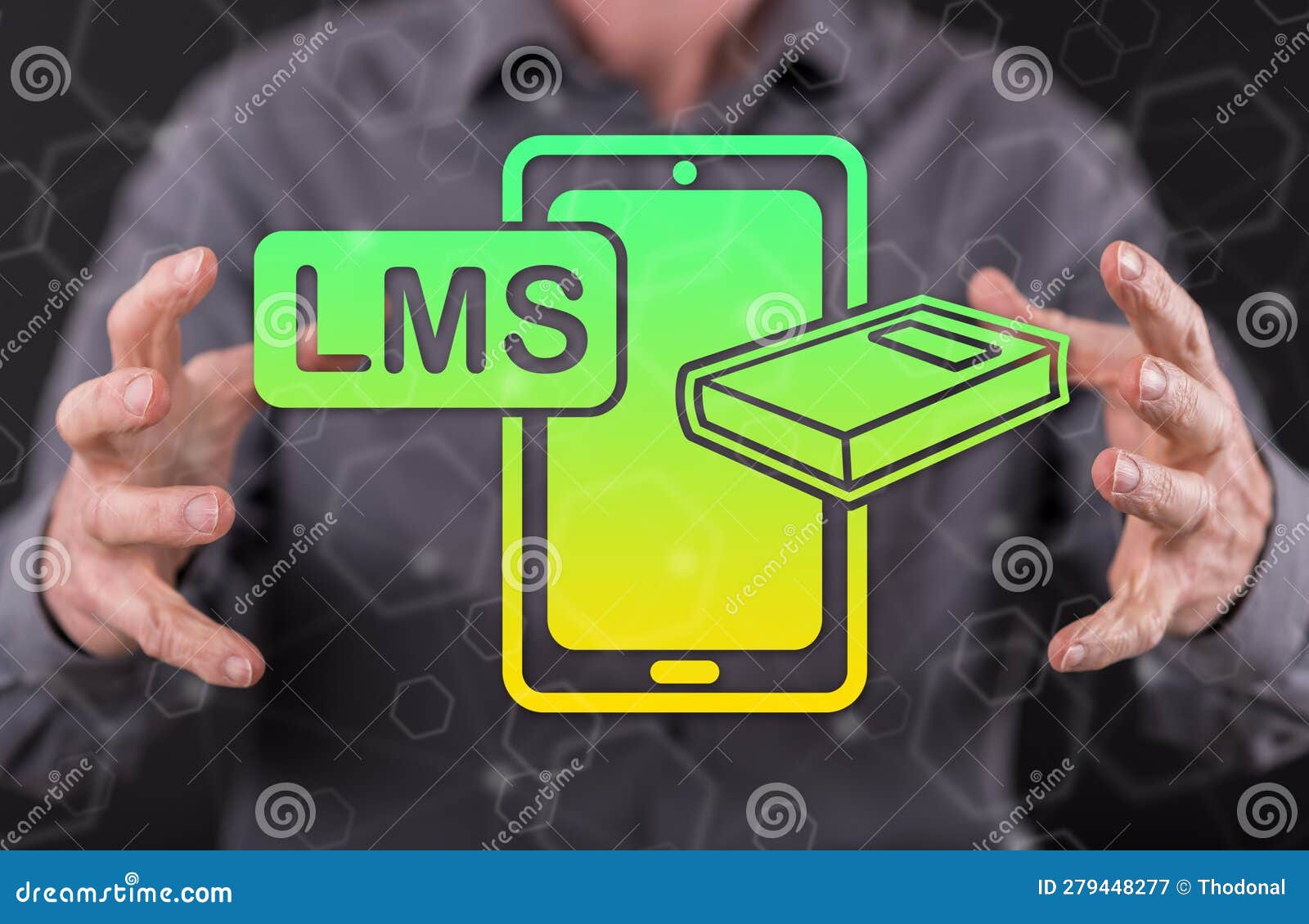 Concept Of Lms Royalty-Free Stock Photography | CartoonDealer.com ...