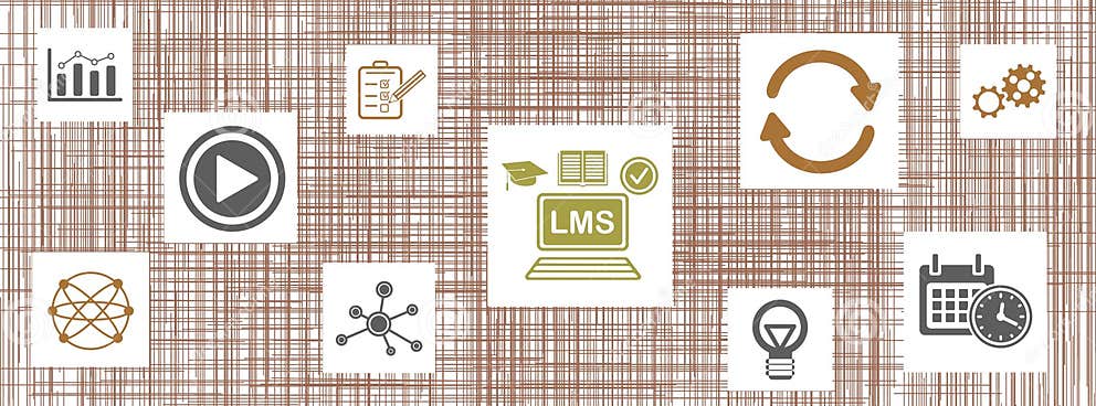 Concept of lms stock illustration. Illustration of knowledge - 311483353