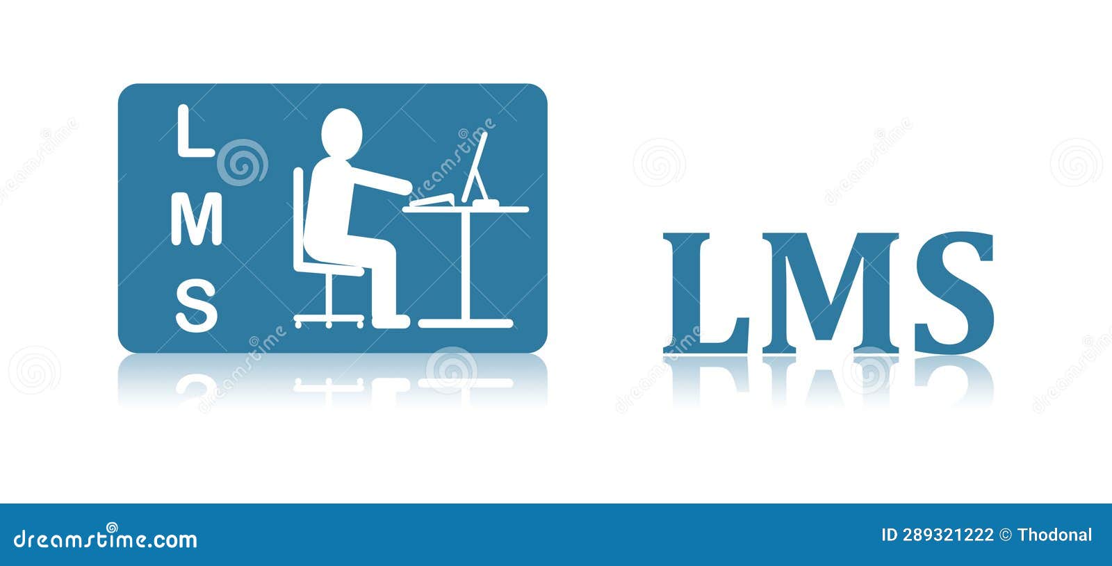 Concept of lms stock illustration. Illustration of support - 289321222