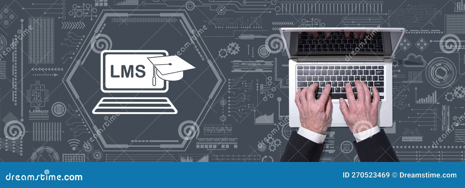 Concept of lms stock image. Image of symbol, technology - 270523469