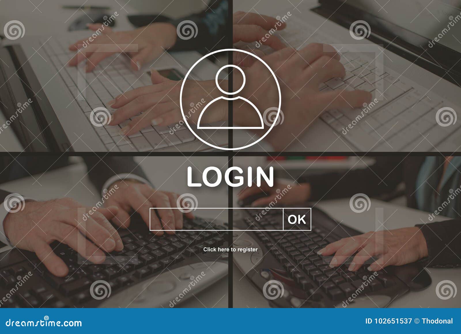 Concept of login stock image. Image of concept, sign - 102651537
