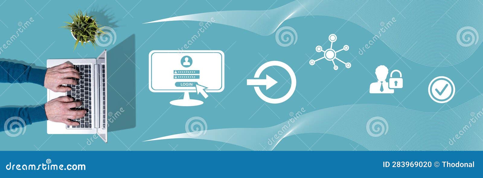 Concept of login stock photo. Image of business, access - 283969020