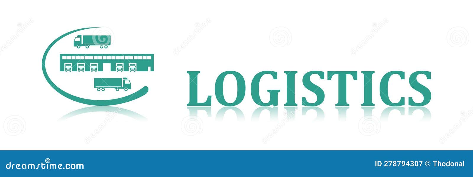 Concept of logistics stock illustration. Illustration of logistics ...