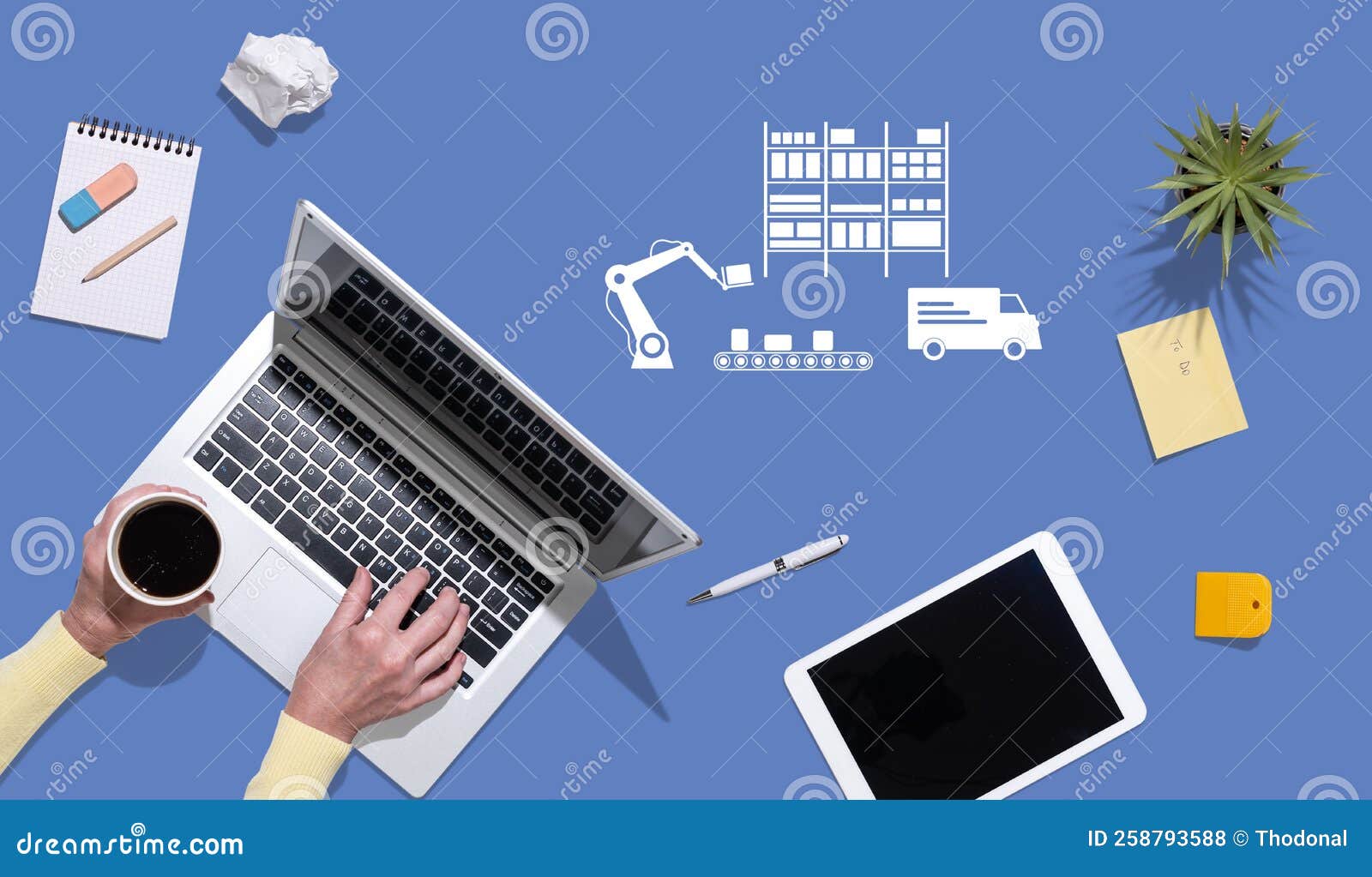 Concept of logistics stock photo. Image of global, concept - 258793588