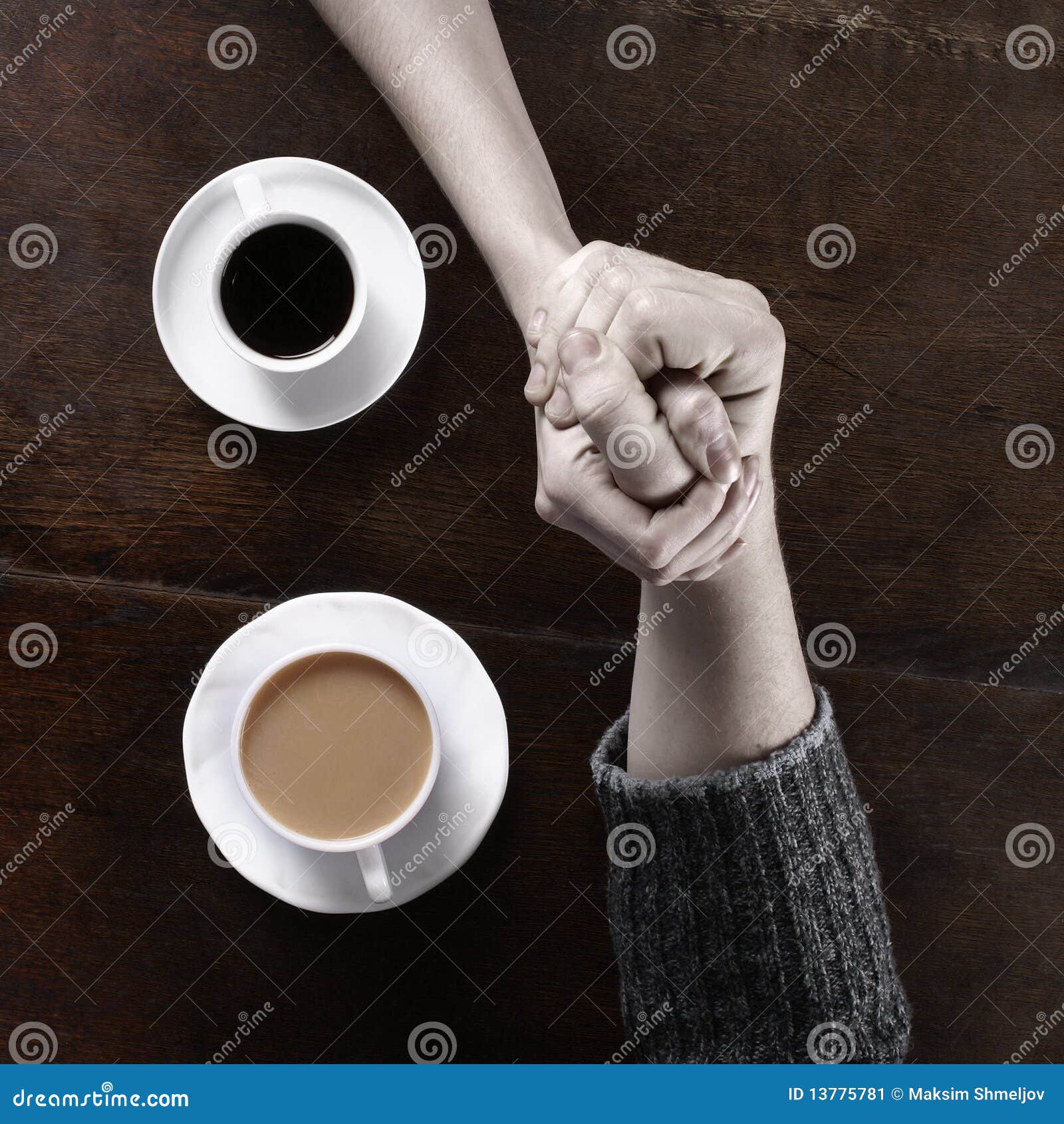 Concept of love and coffee stock image. Image of beverages - 13775781