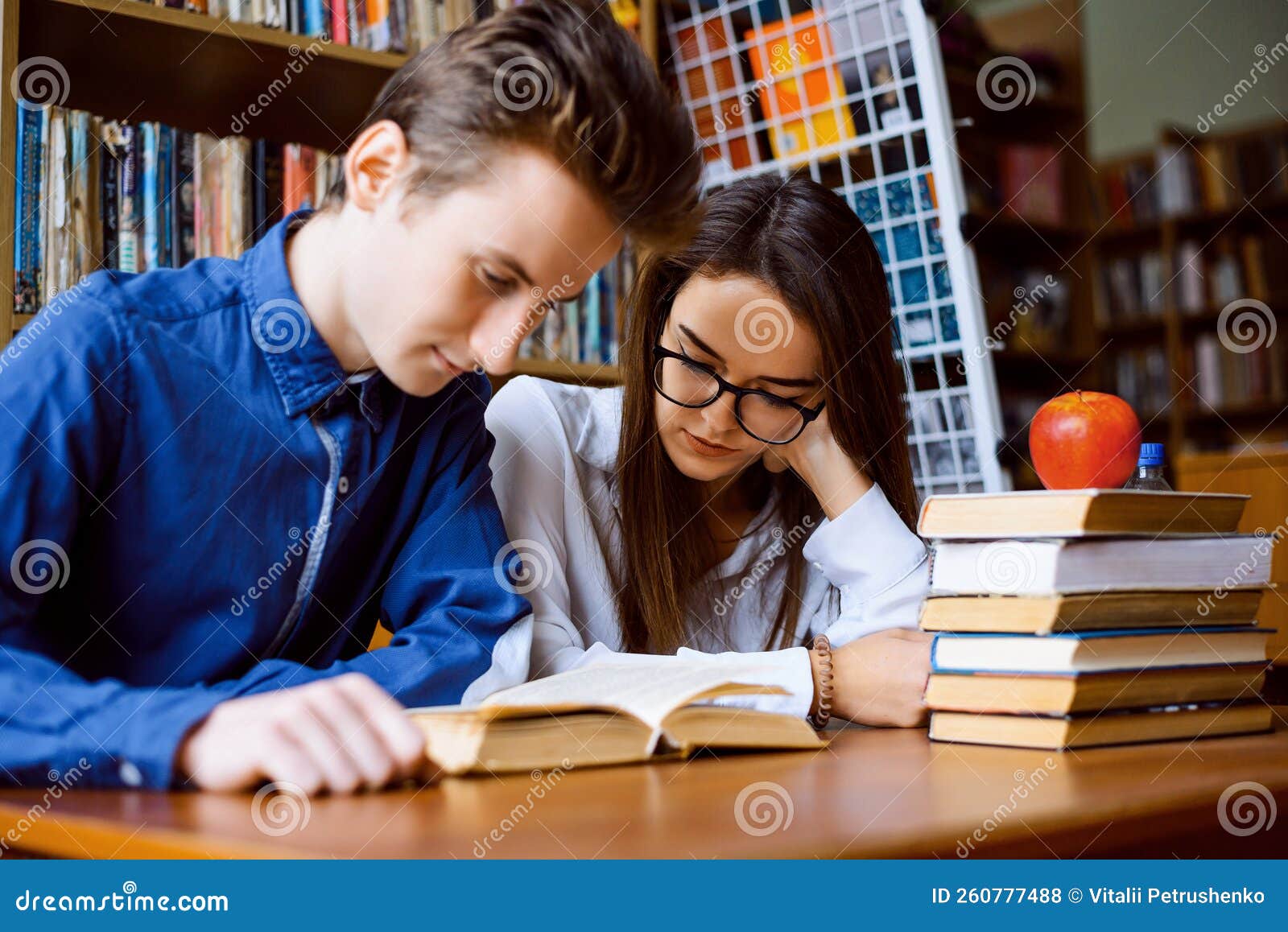 Concept of Love in Student Time Stock Photo - Image of learning ...