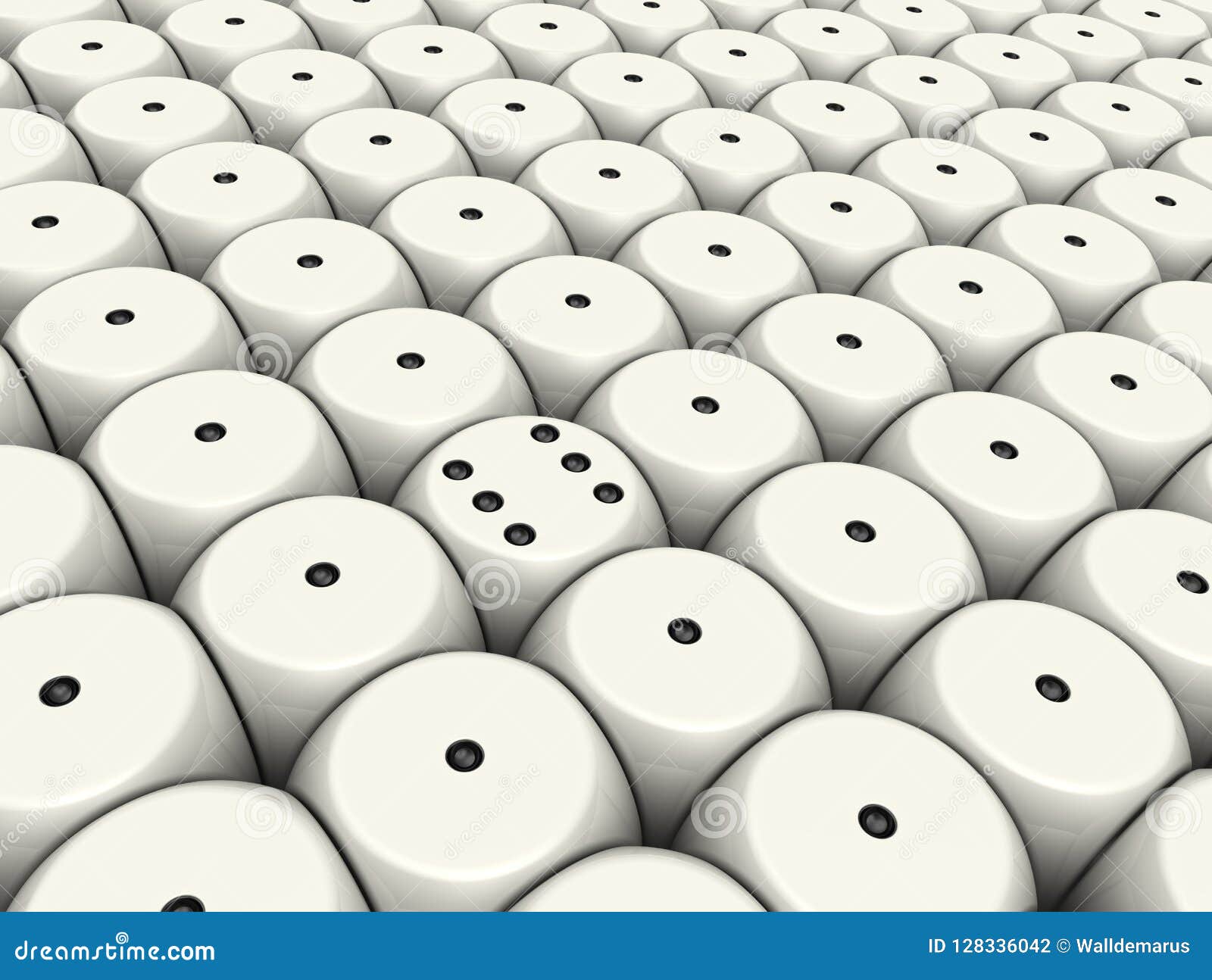 The Concept of Low Probability Event Outcome Stock Illustration ...