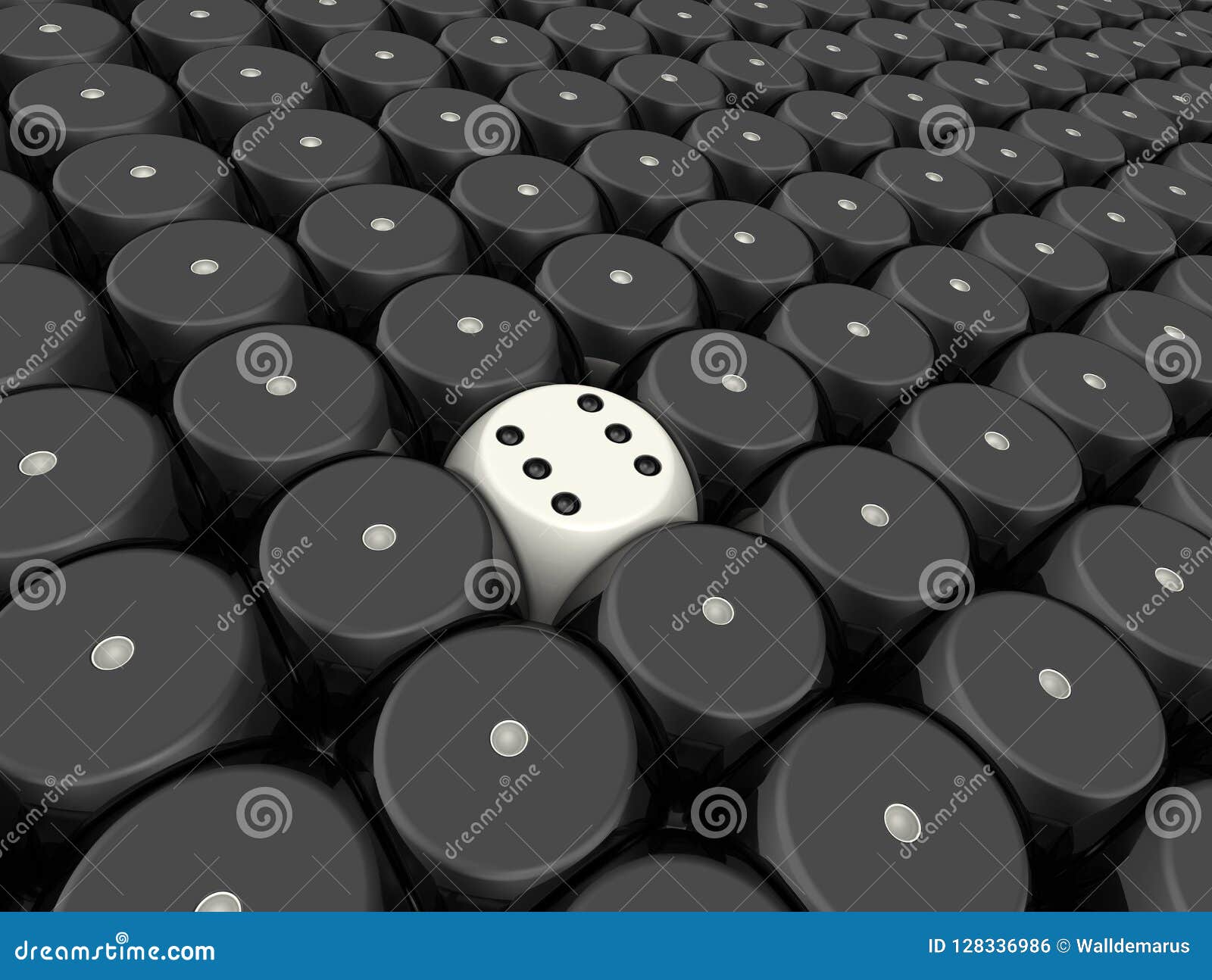 The Concept of Low Probability Event Outcome Stock Illustration ...