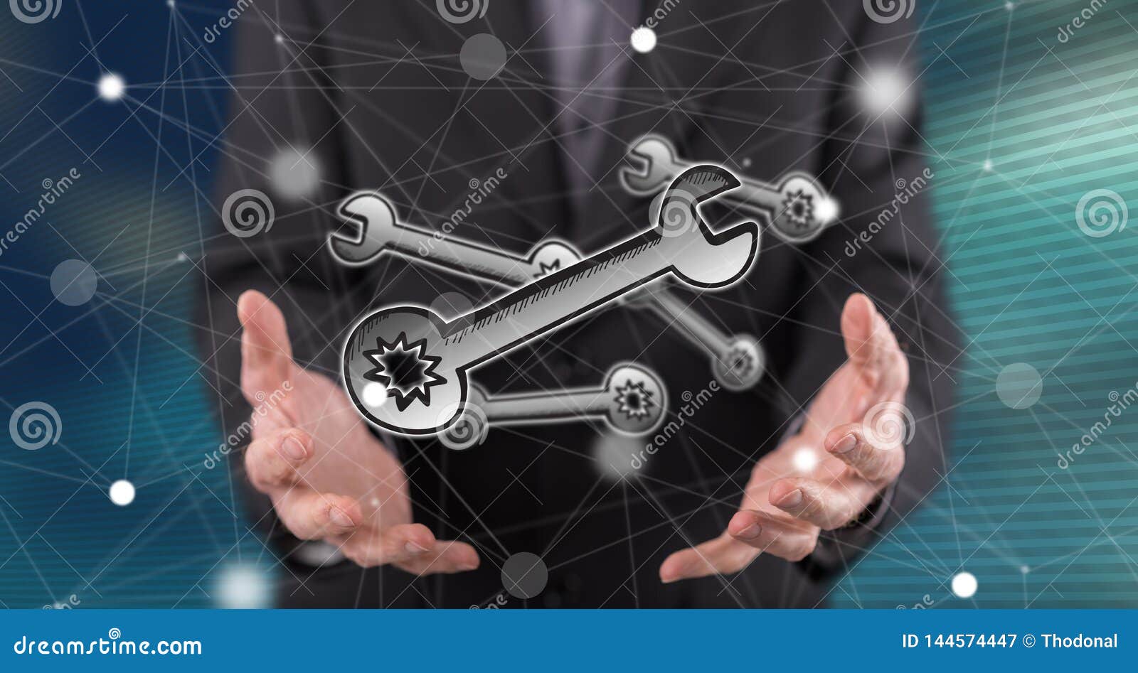 Concept of Maintenance Service Stock Image - Image of mechanical ...