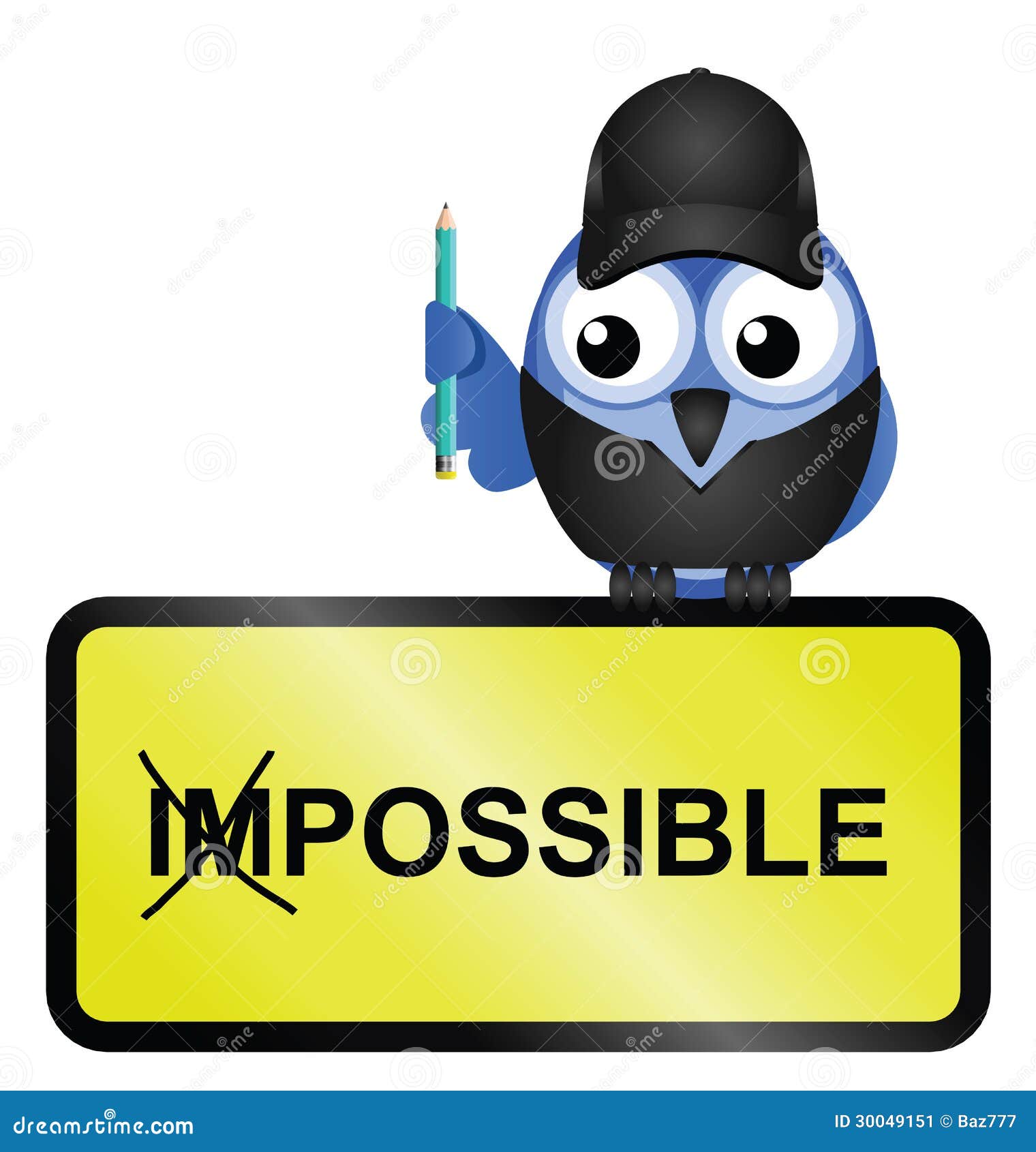 Impossible Or Possible As A Choice In Life - Pictured As Words ...