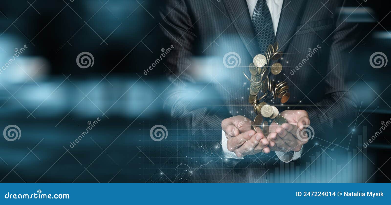 Concept of Making a Profit and Business Success Stock Photo - Image of ...