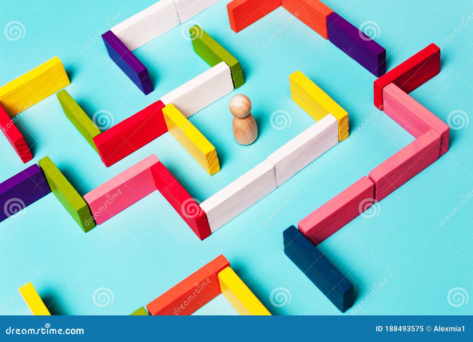 Concept of Man in Maze, Business Strategy, Search for Analytics Ideas ...