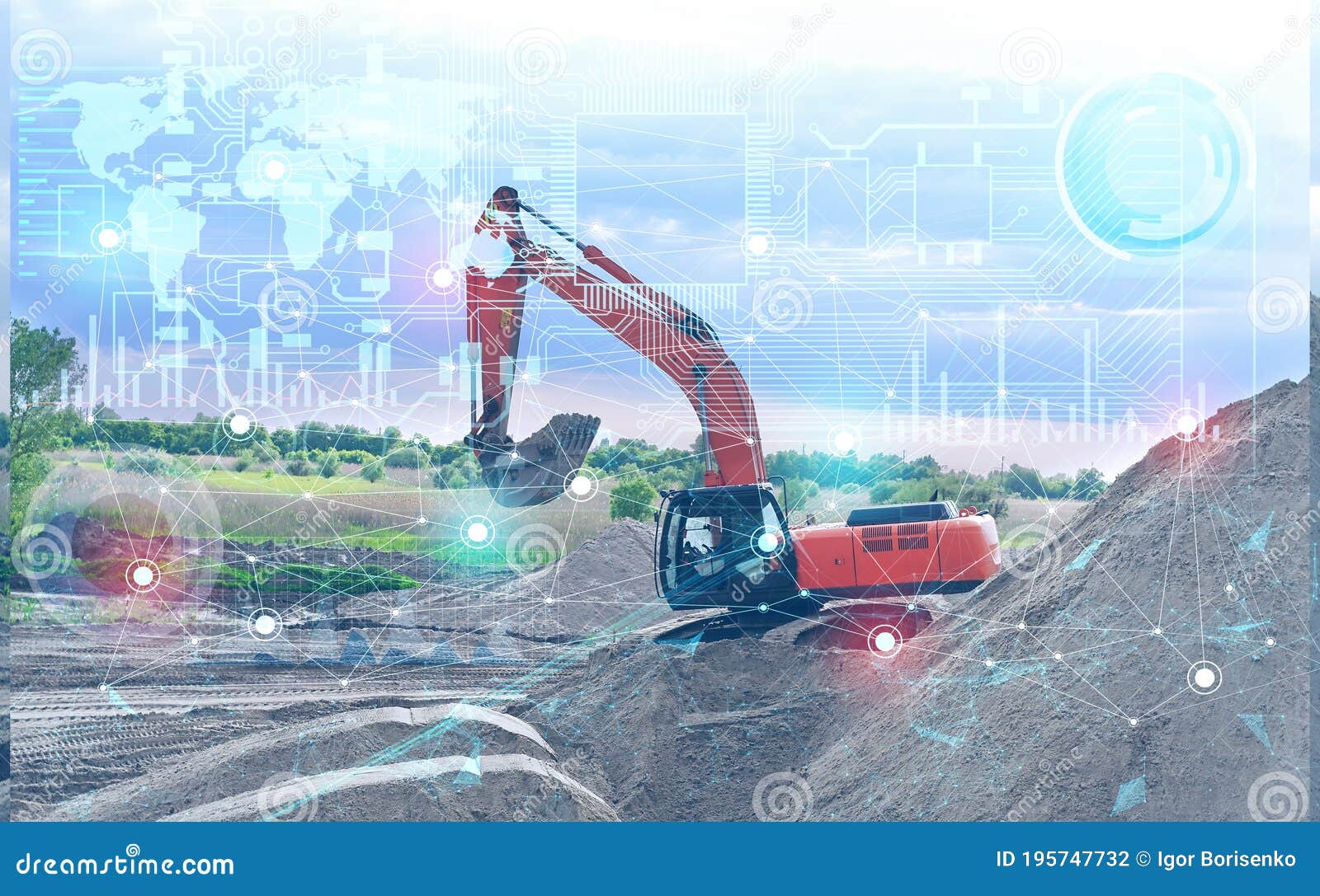 The Concept of Managing Construction Equipment and an Excavator without ...