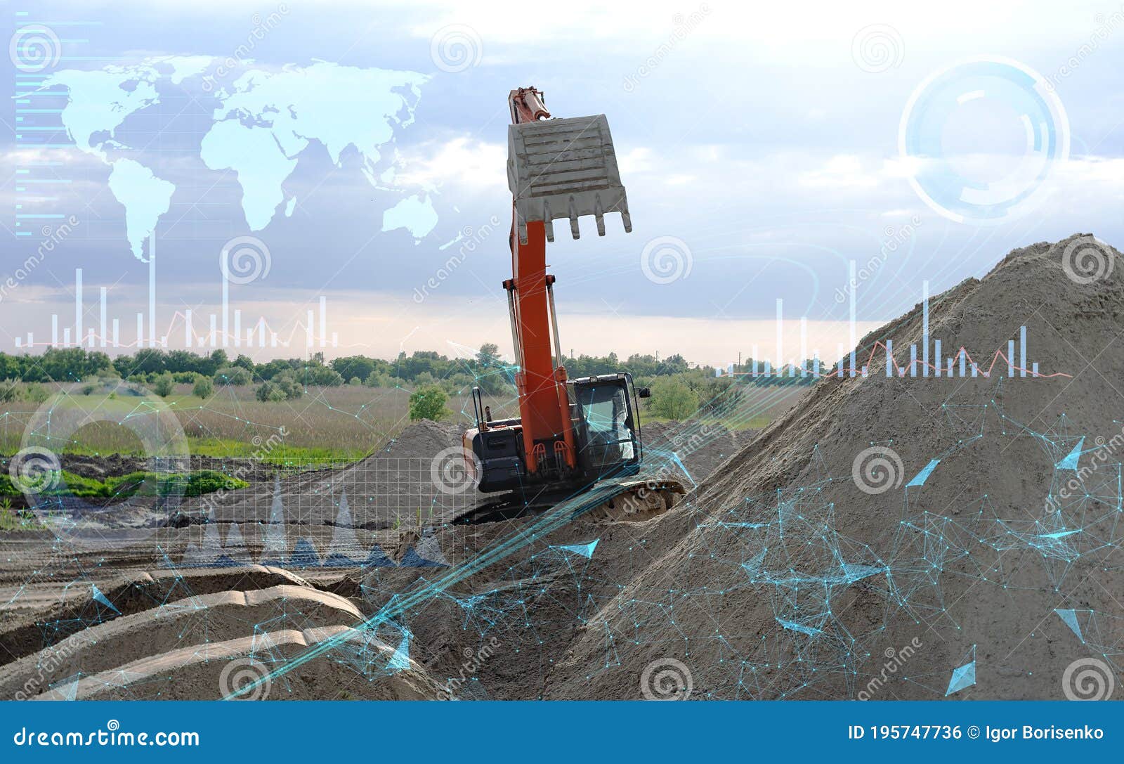 The Concept of Managing Construction Equipment and an Excavator without ...