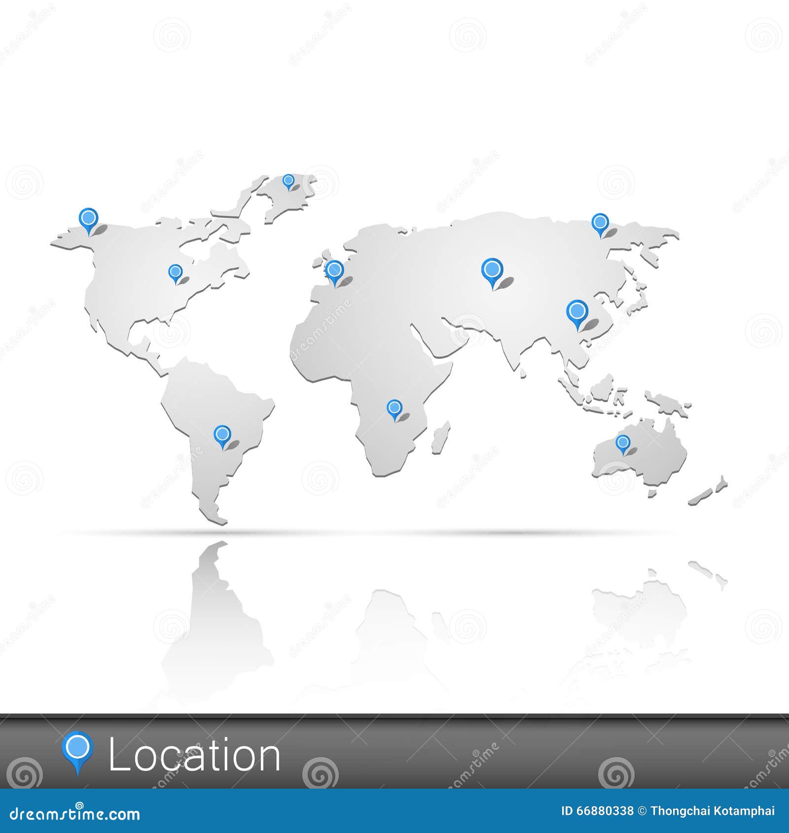 Concept Map of Vector Design Illustration. Stock Vector - Illustration ...