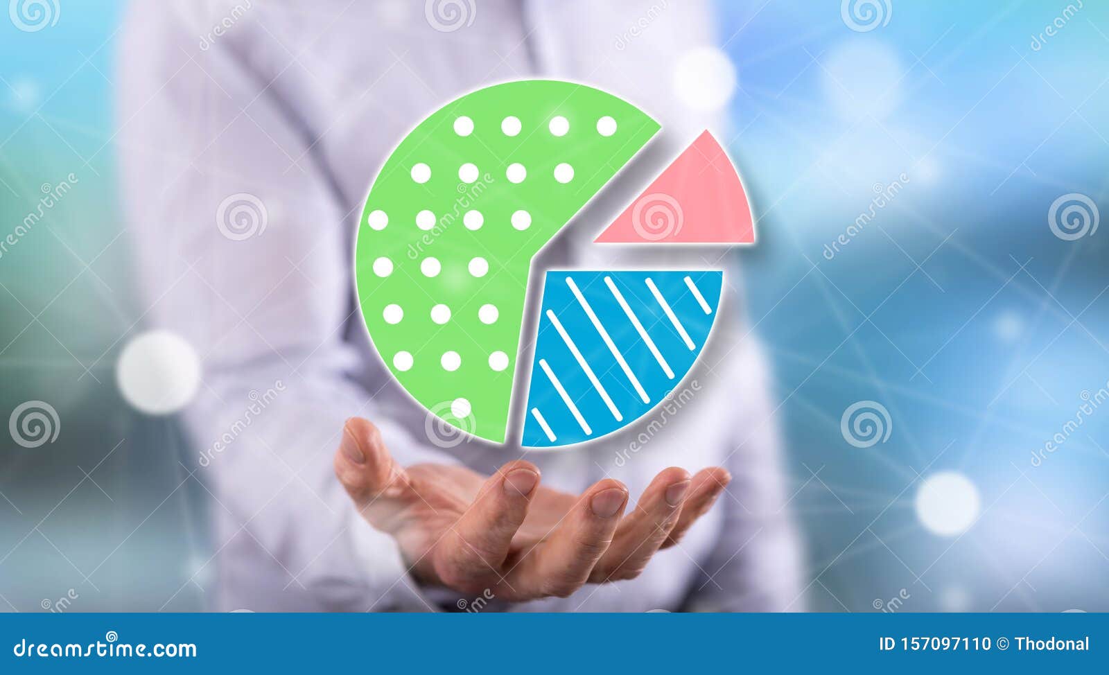 Concept of Market Share Increase Stock Photo - Image of concept, market ...