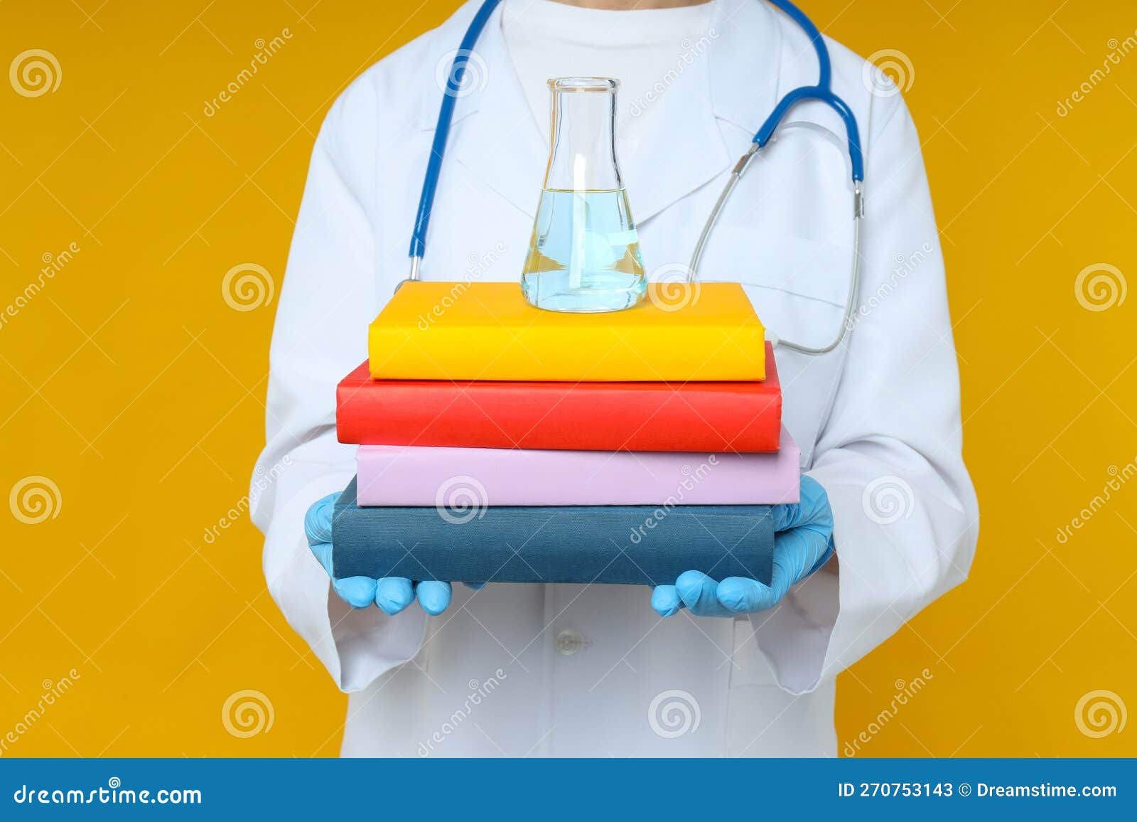 Concept of Medical Education and Medical Books Stock Image - Image of ...