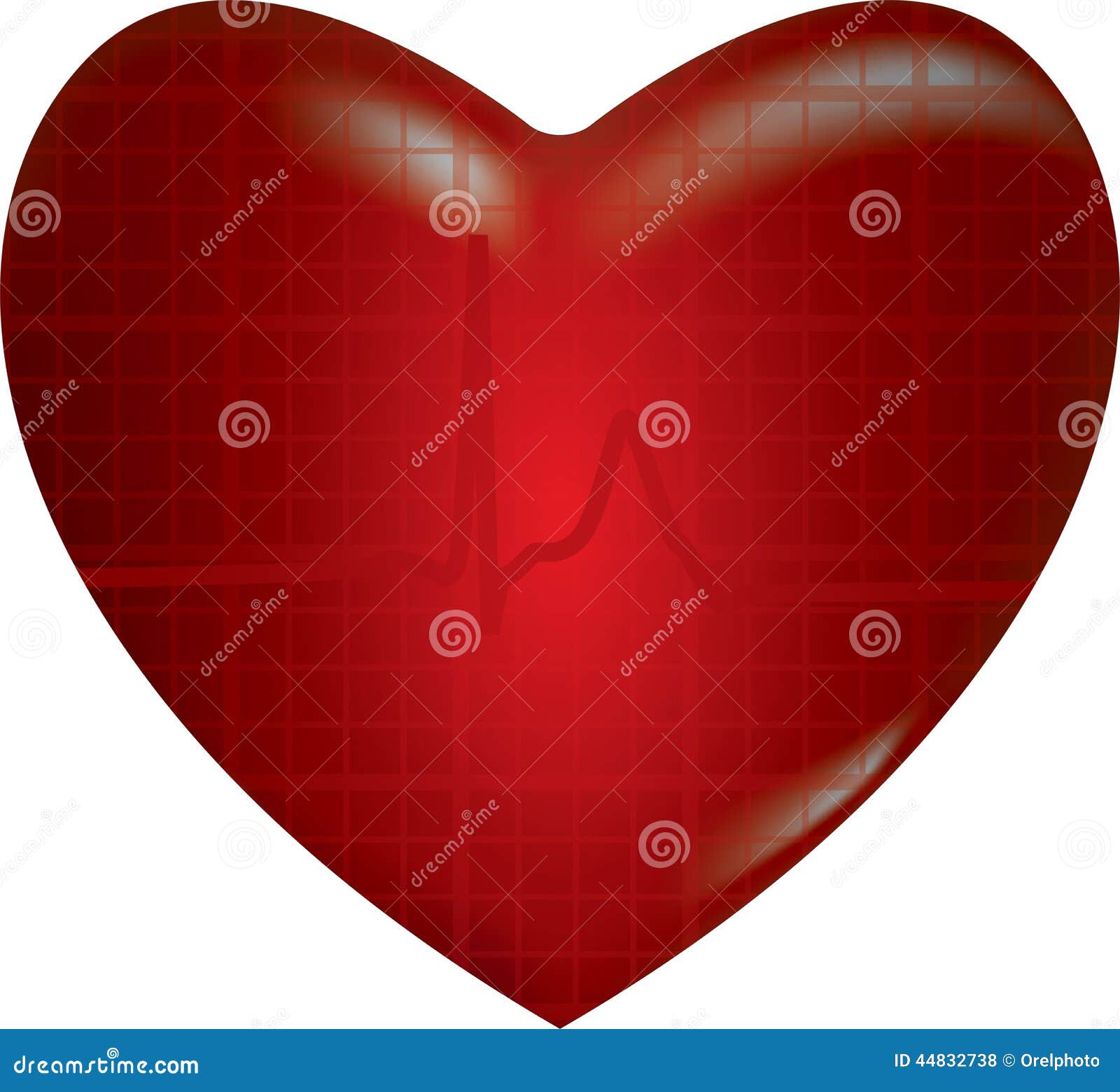Concept of Medical Problem with Heart Stock Vector - Illustration of ...
