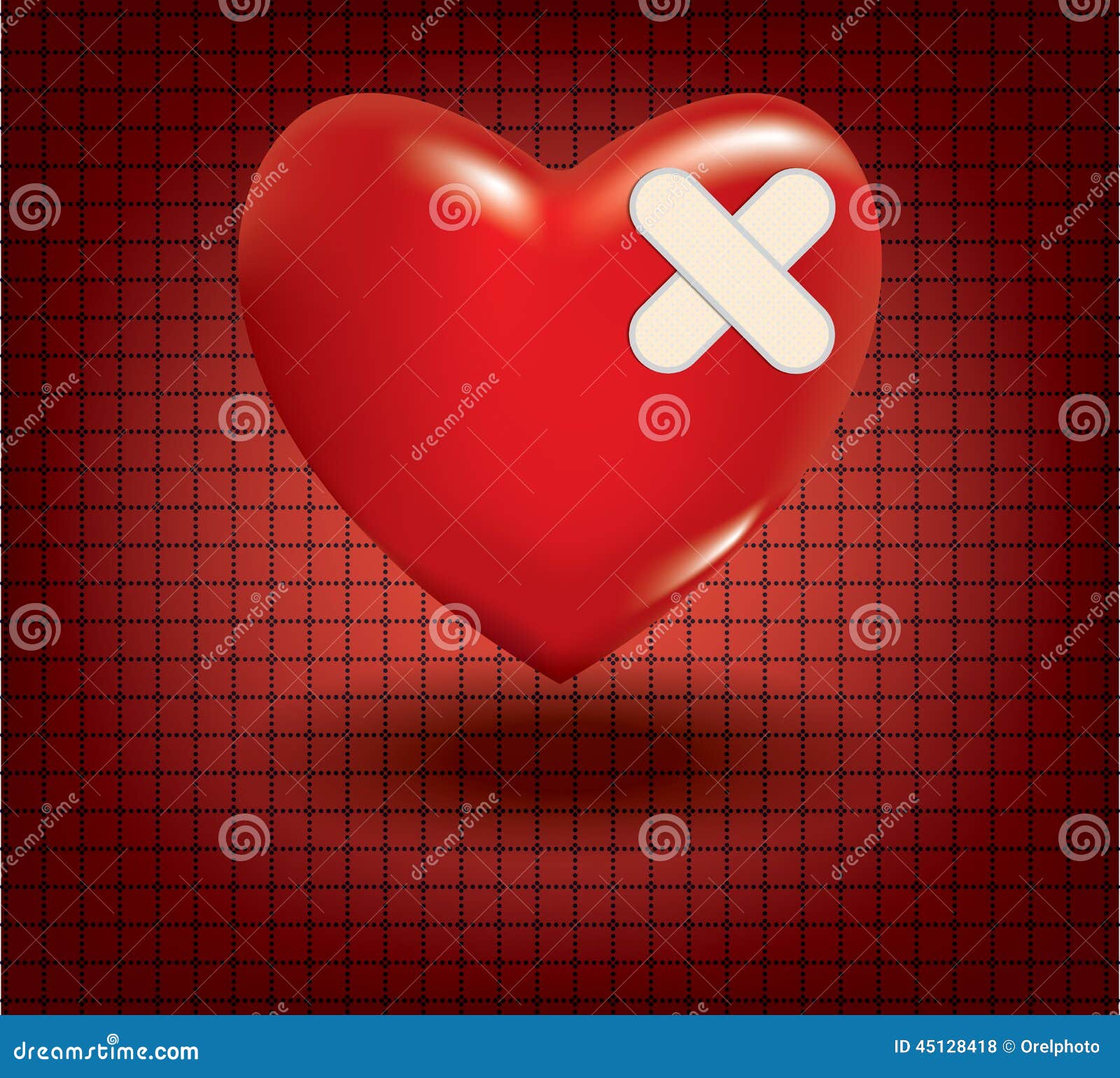 Concept of Medical Problem with Heart Stock Vector - Illustration of ...