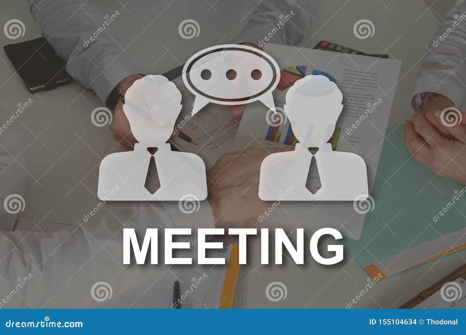Illustrated Group Meeting Stock Images - Download 21 Royalty Free Photos