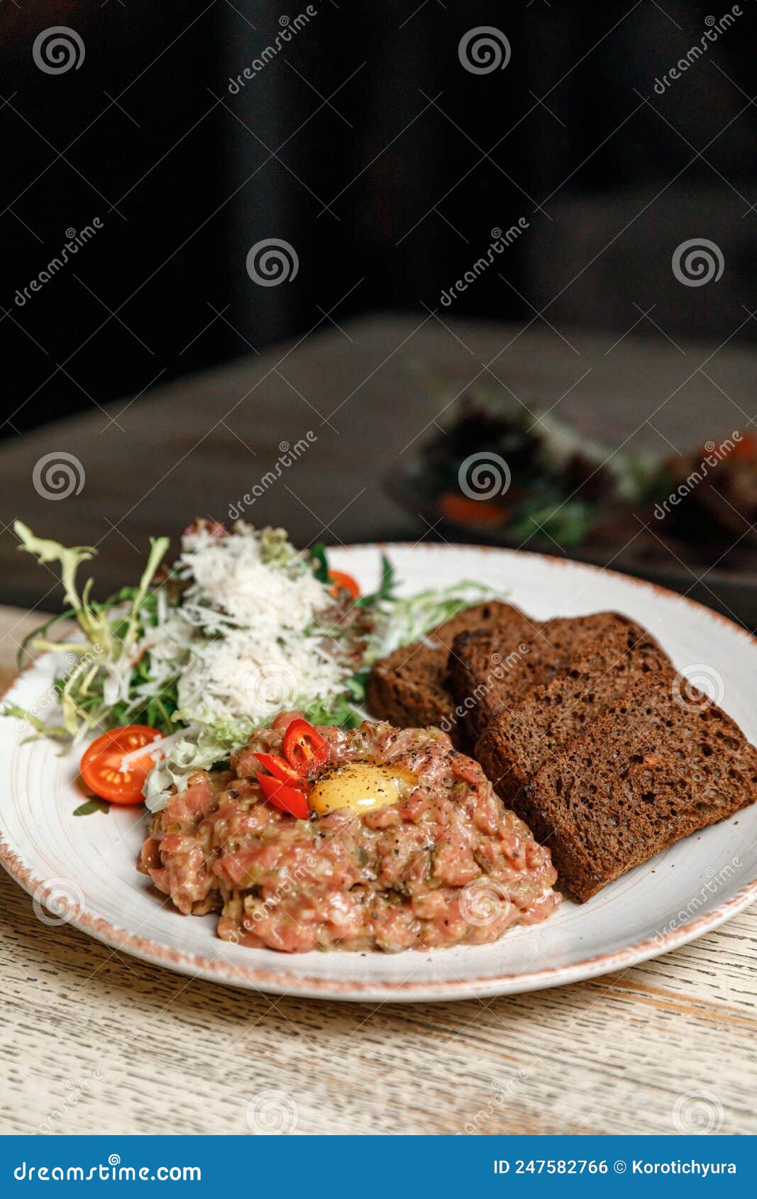 The Concept of the Menu of Different Dishes in the Restaurant Stock ...