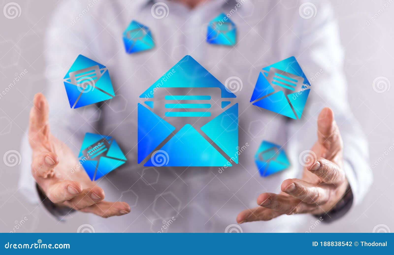 Concept of message stock photo. Image of email, message - 188838542
