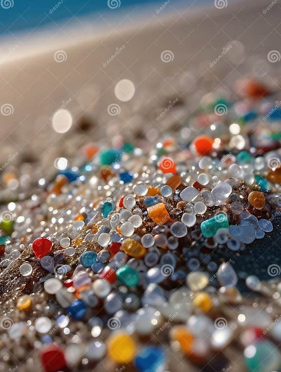 Micro Plastic Particles Found in the Ocean and Beaches, Plastic ...