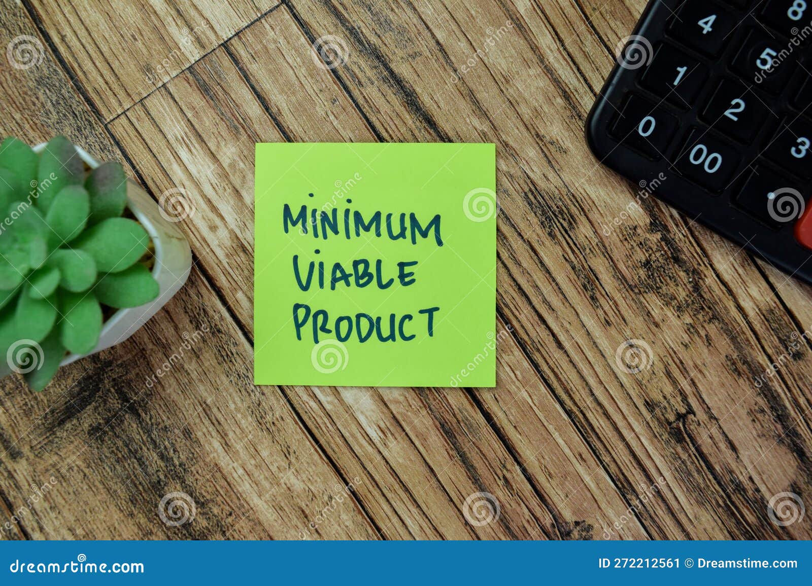 Concept of Minimum Viable Product Write on Sticky Notes Isolated on ...