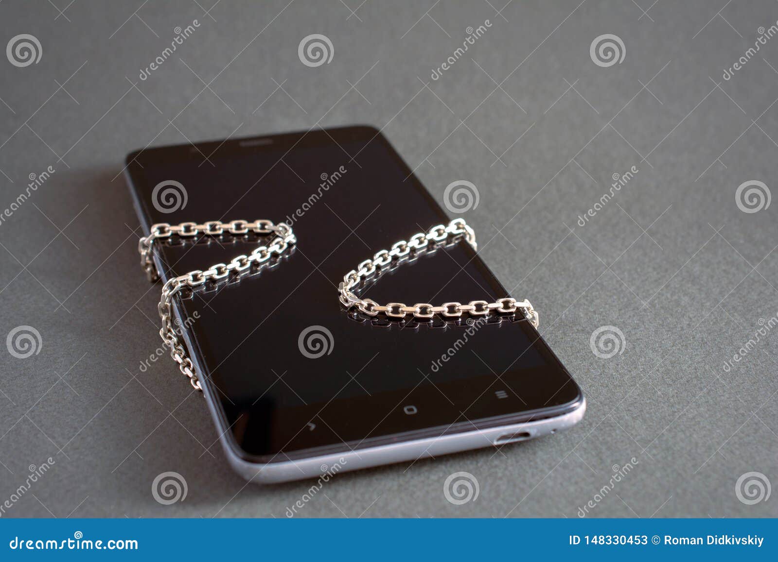 Concept of Mobile Phone Security Stock Image - Image of background ...