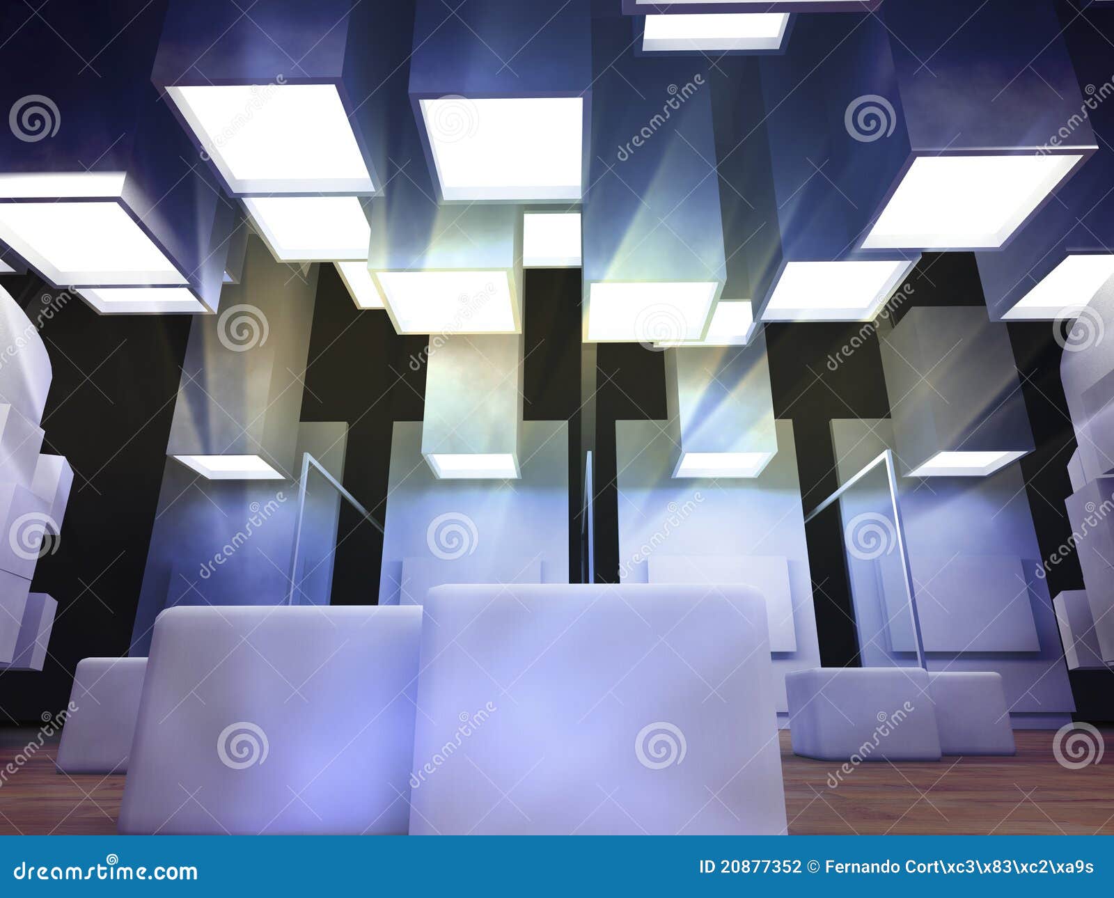 Concept of Modern Hospital, Abstract Stock Illustration - Illustration ...