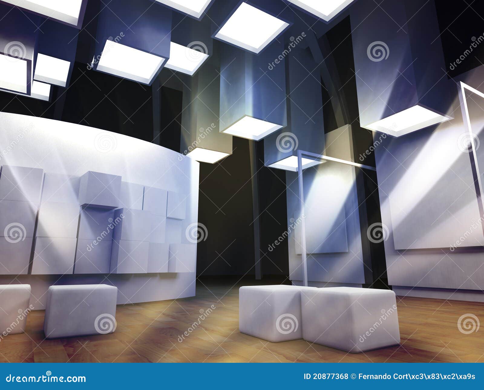 Concept of Modern Hospital, Abstract Stock Illustration - Illustration ...