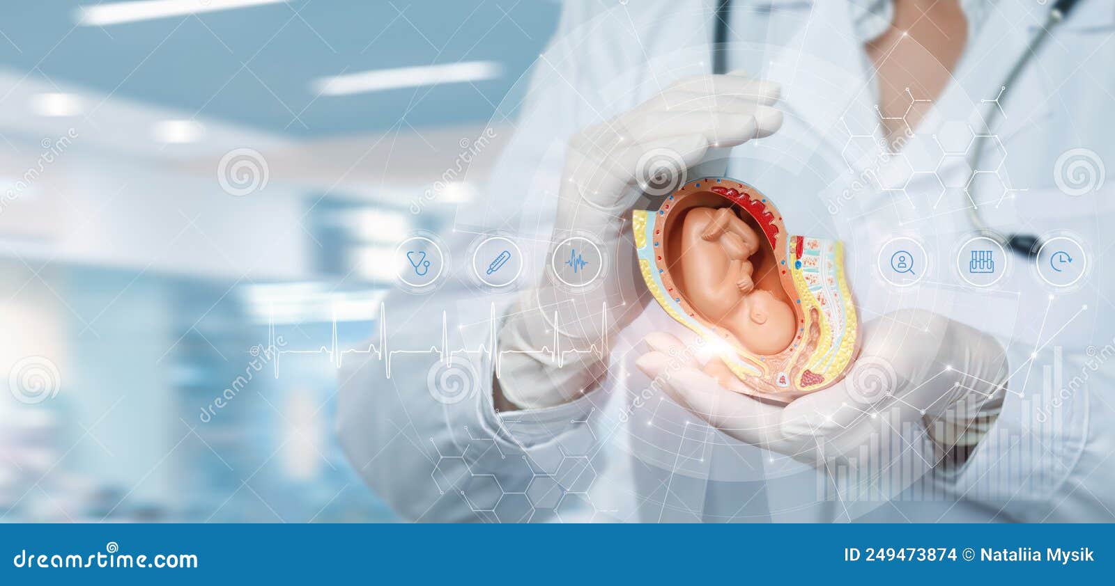 Concept Modern Technologies in the Treatment of Diagnostics the Embryo ...