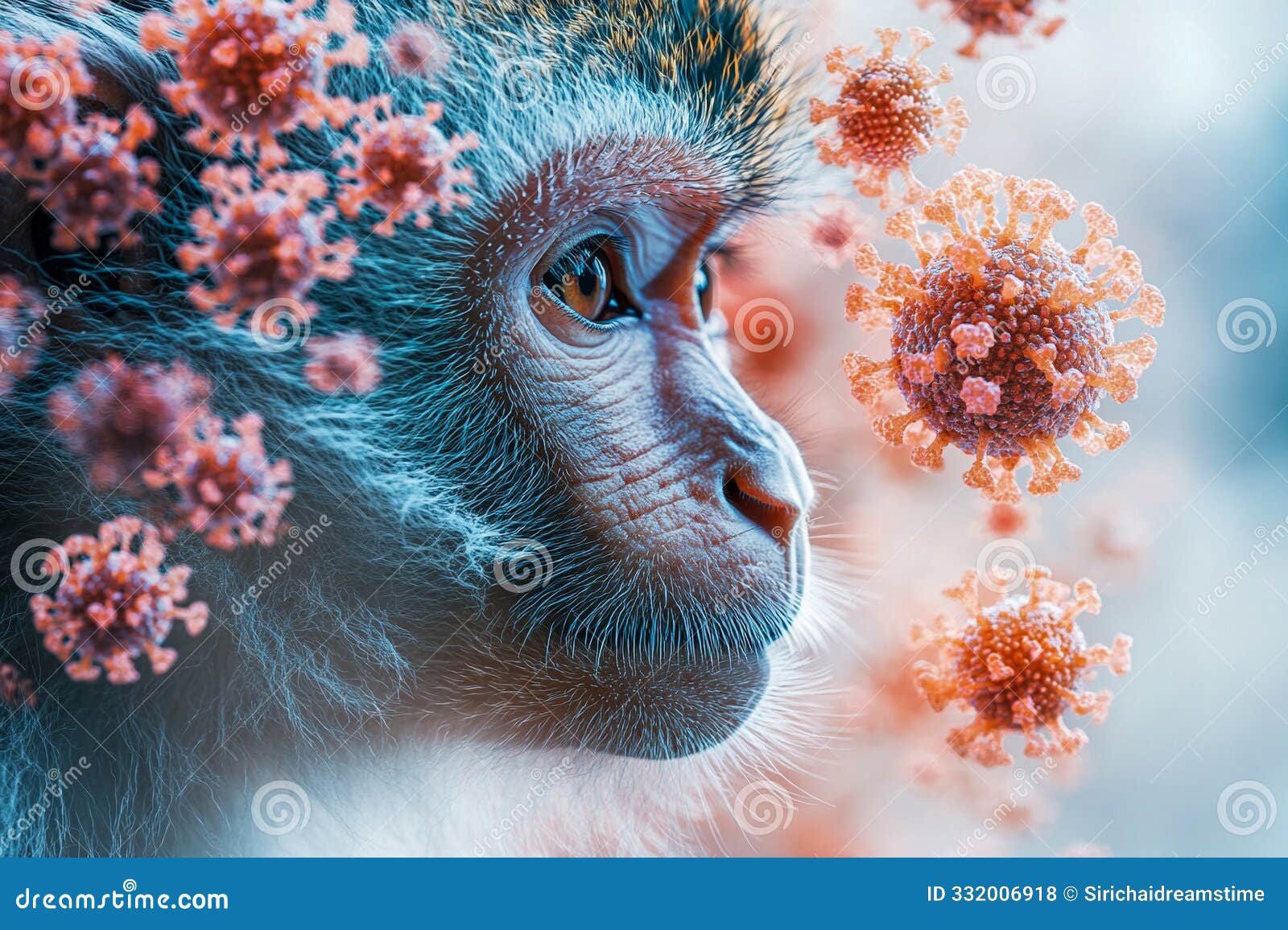 Dual Exposure Combines Natural Monkey Presence with Microscopic ...