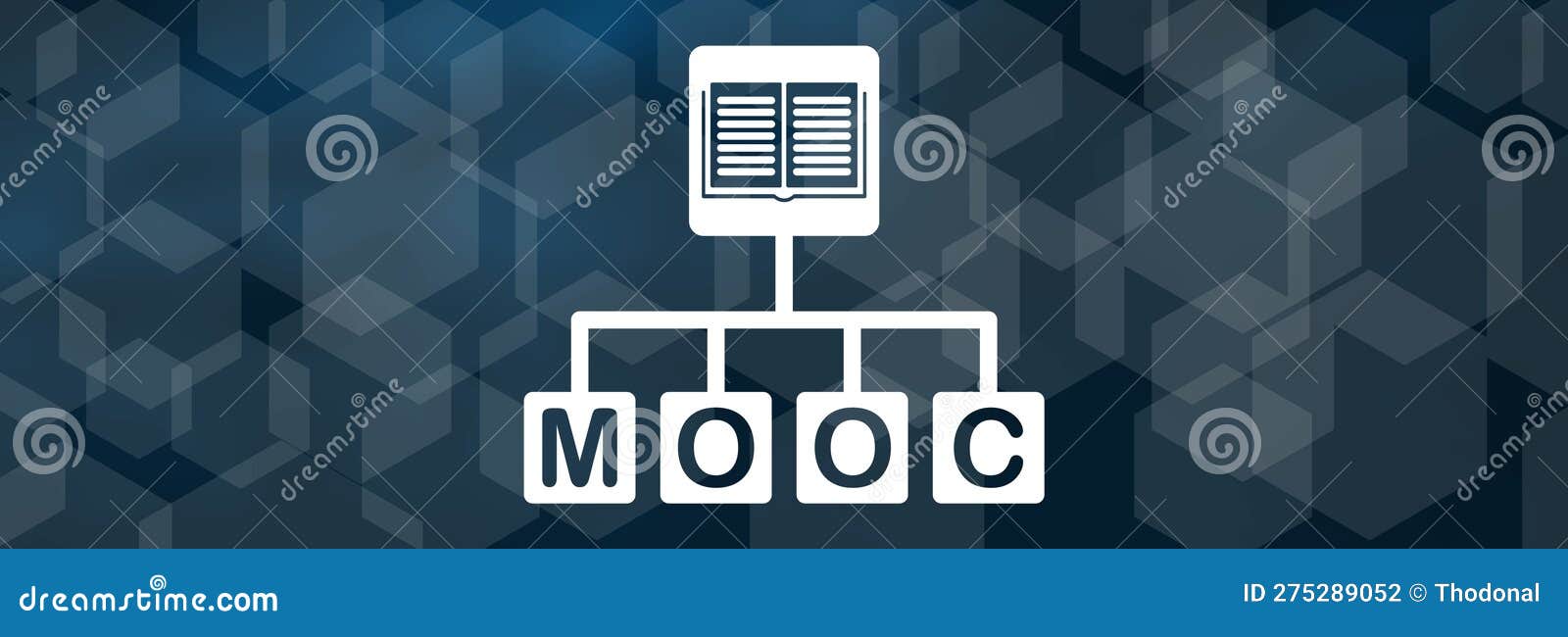 Concept of mooc stock illustration. Illustration of online - 275289052