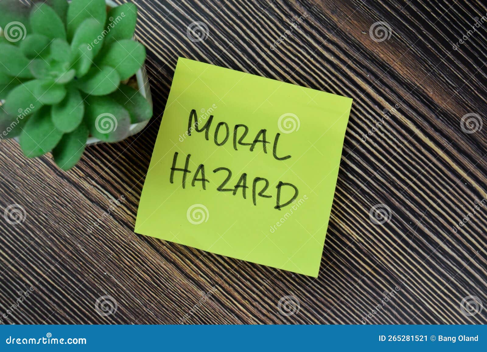 Concept of Moral Hazard Write on Sticky Notes Isolated on Wooden Table ... Concept of Moral Hazard Write on Sticky Notes Isolated on Wooden Table ...