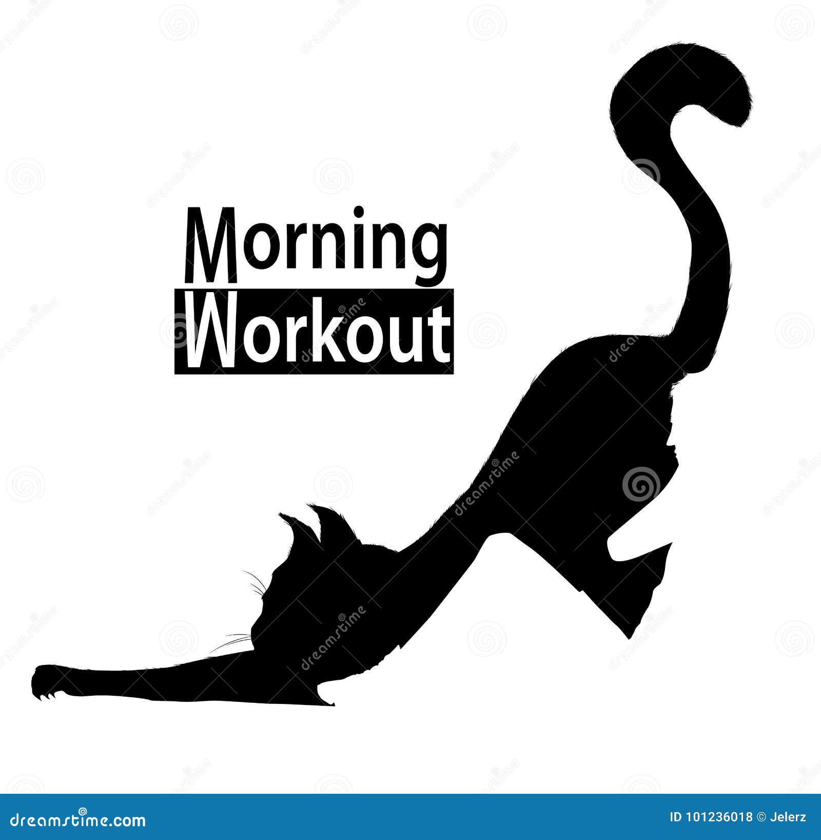 Morning Exercises And Body Praxis Concept, Simple Flat Vector ...