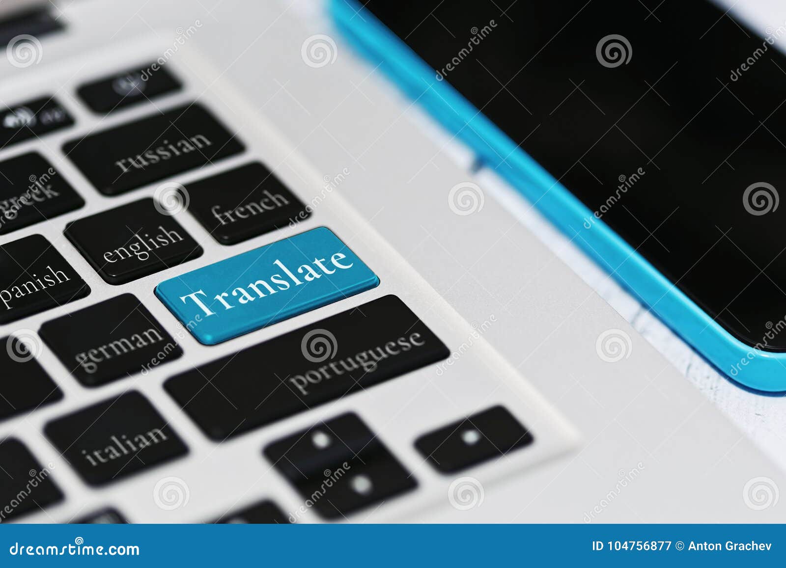 Concept Multilangual En Ligne De Service De Traduction Image stock ...