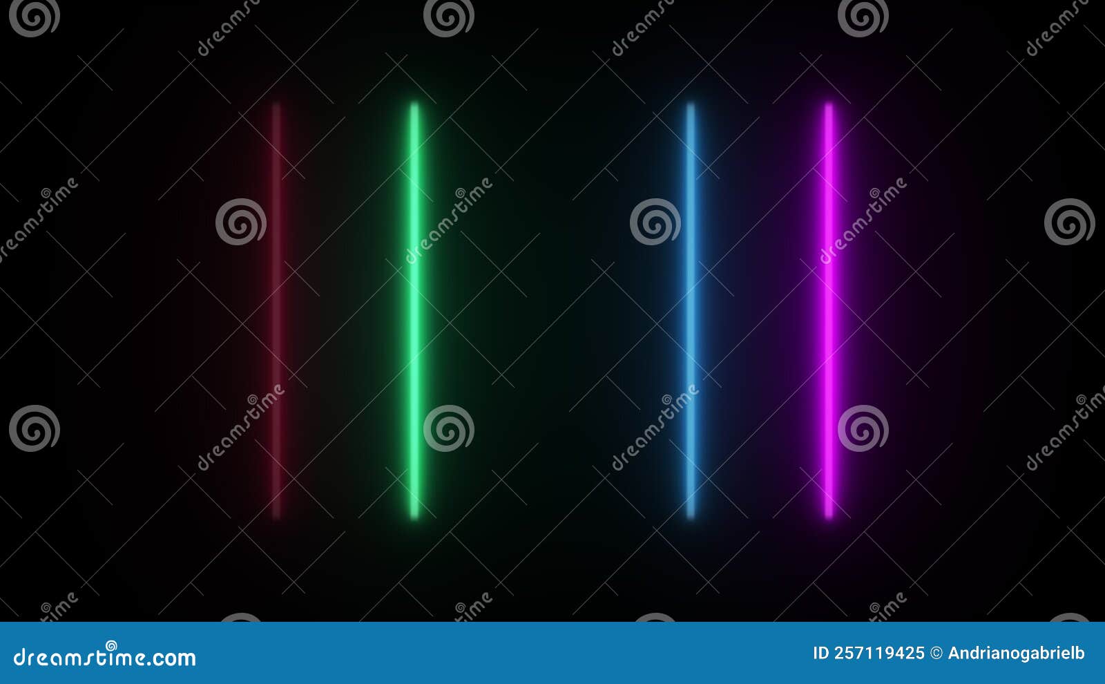 Concept 86-N1 Abstract Neon Lights Animation Stock Video - Video of ...