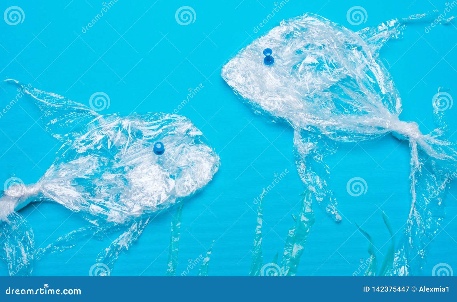 The Concept of Nature Pollution with Plastic Stock Image - Image of ...