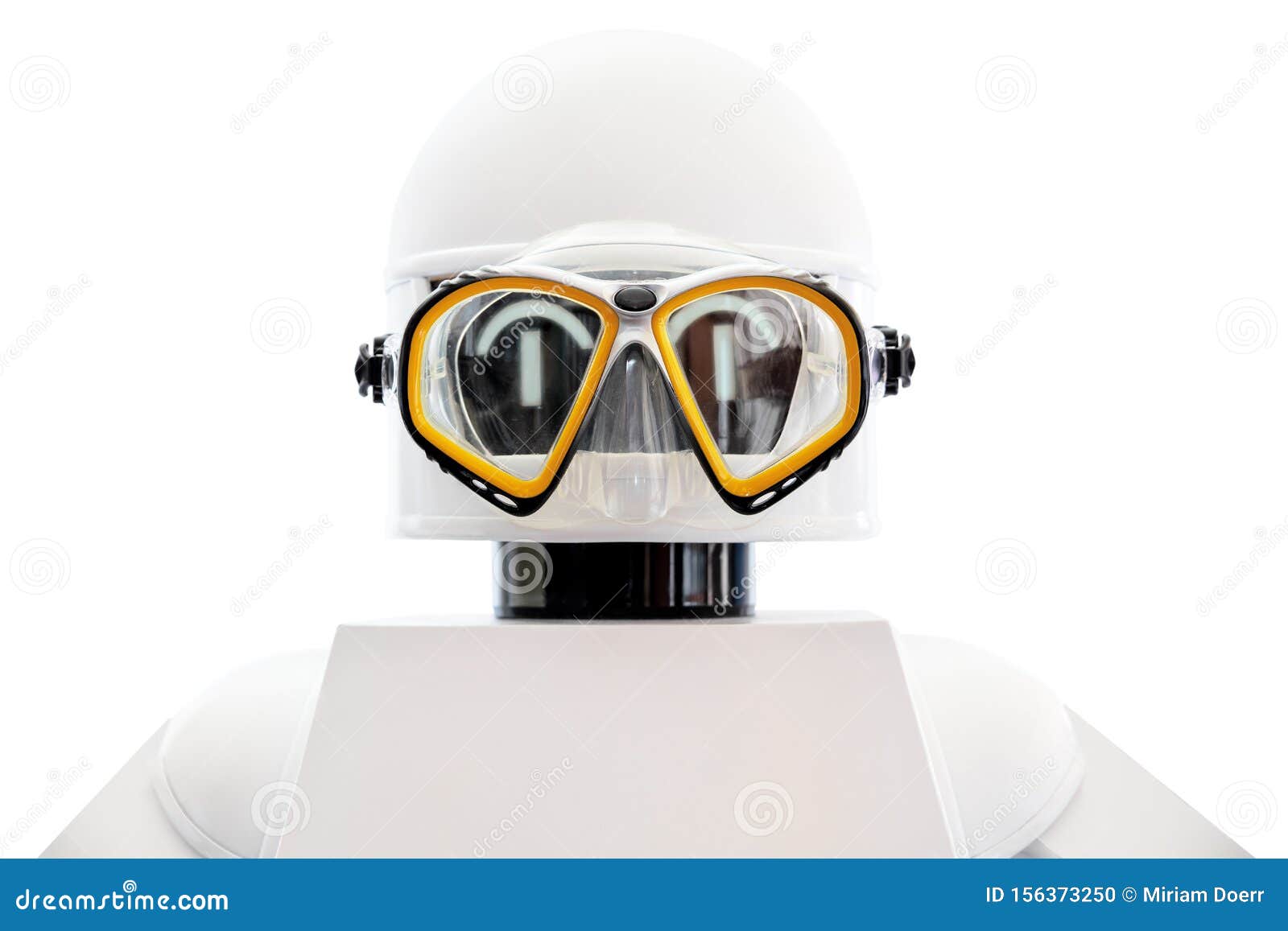 Futuristic Marine Soldier On A White Background With Splatter ...