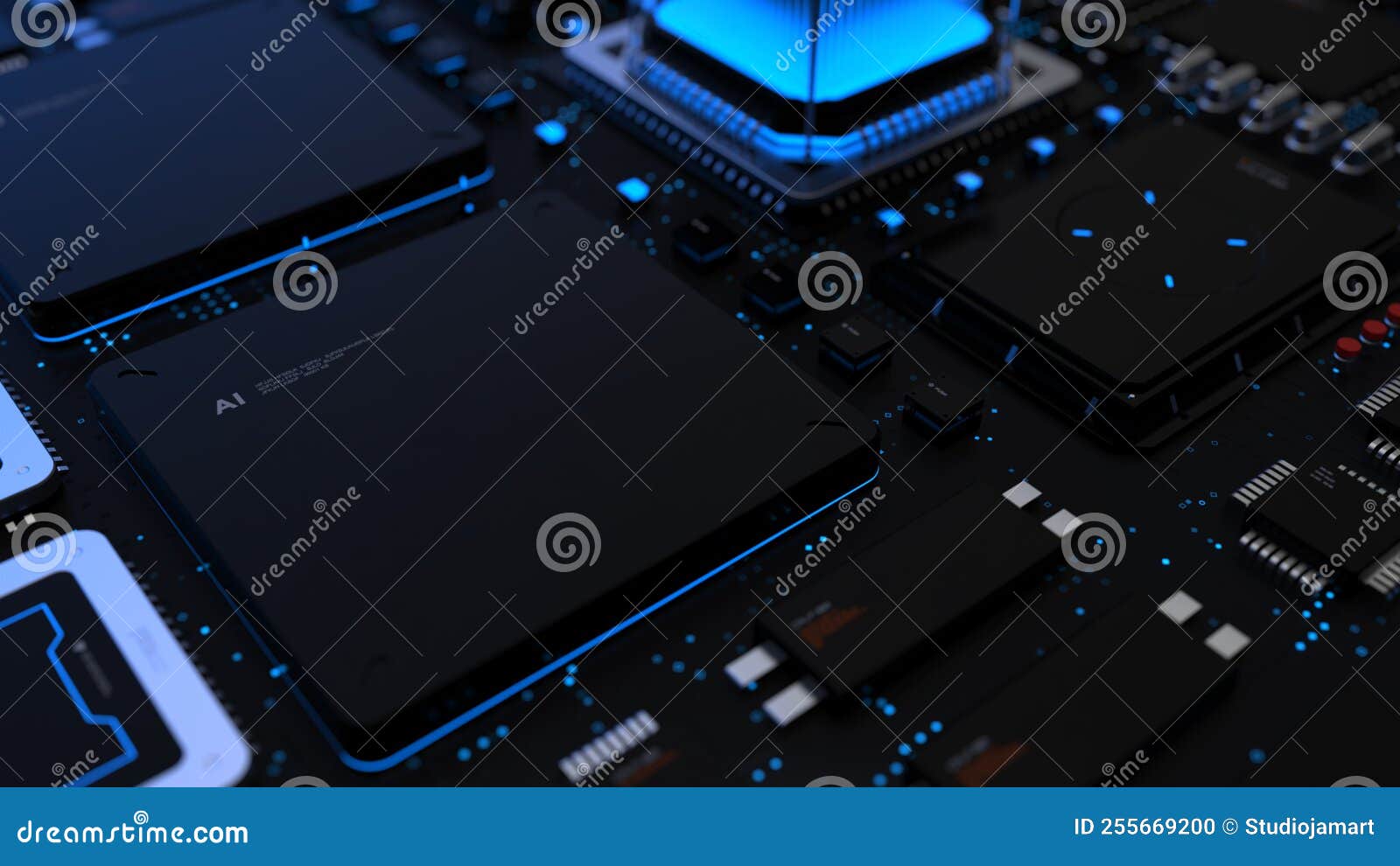 The Concept of Next-generation Computer Technology Stock Illustration ... The Concept of Next-generation Computer Technology Stock Illustration ...