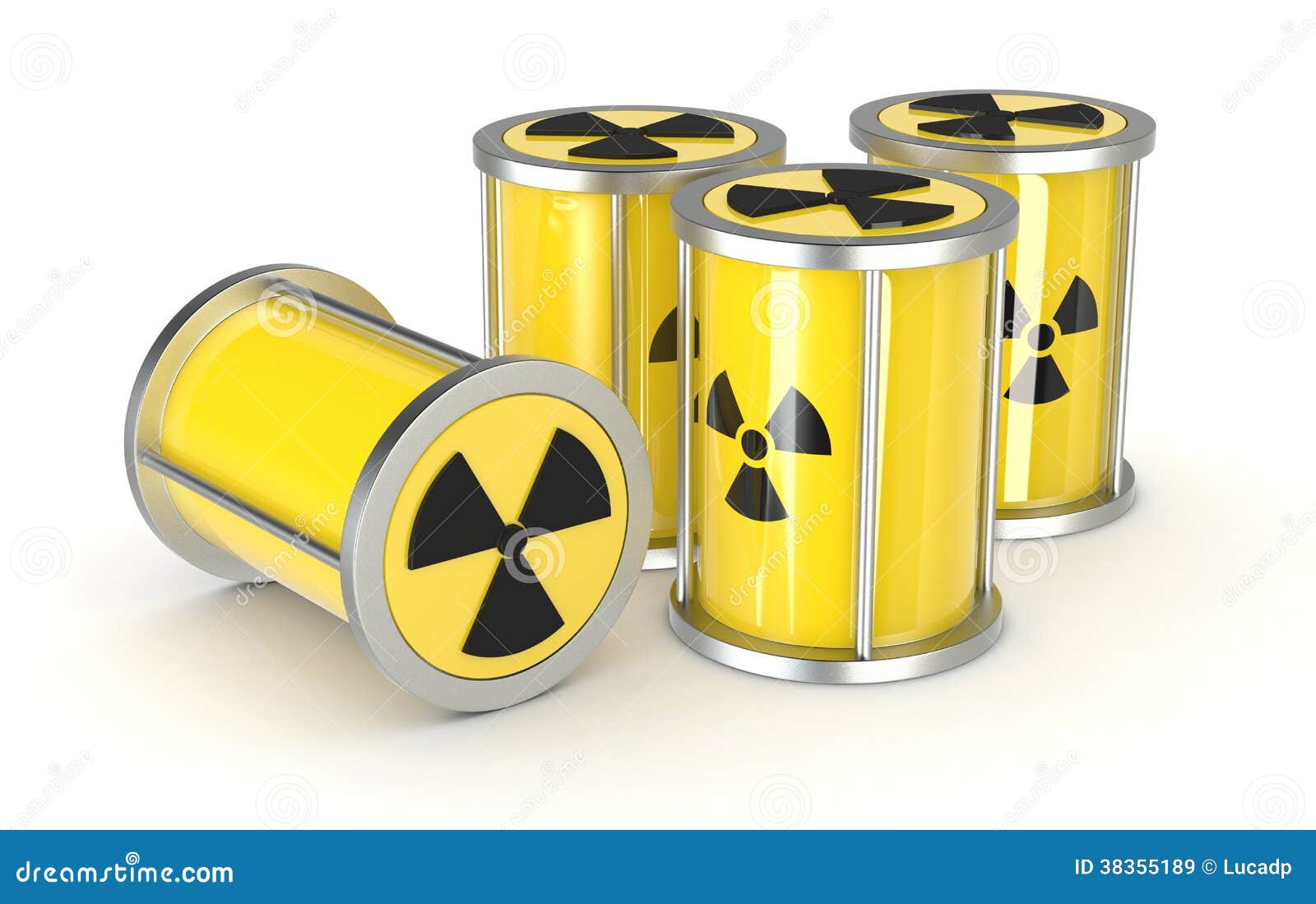 Concept of nuclear energy stock illustration. Illustration of barrel ...