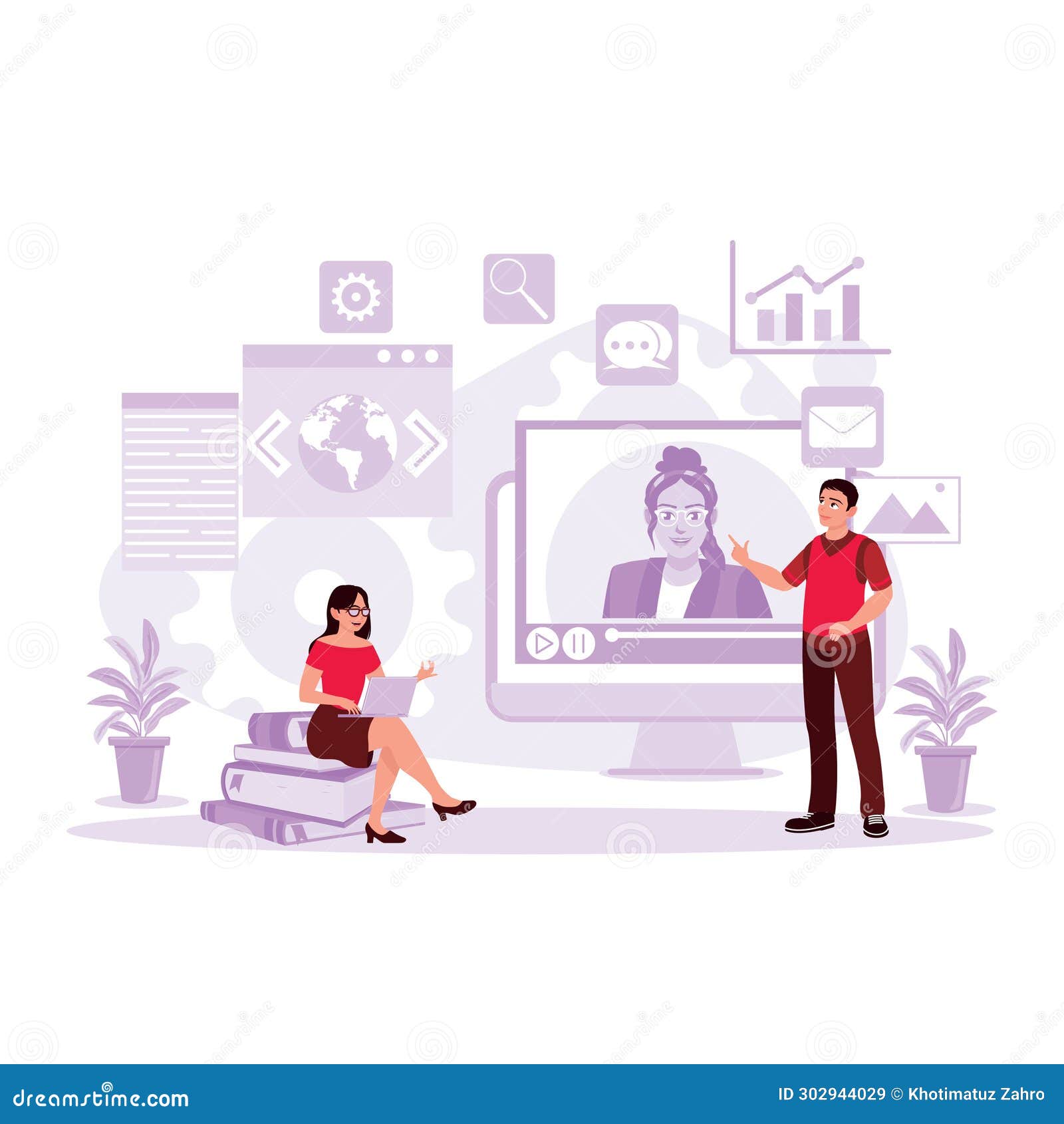 Concept of Online Education and E-learning for College Students ...