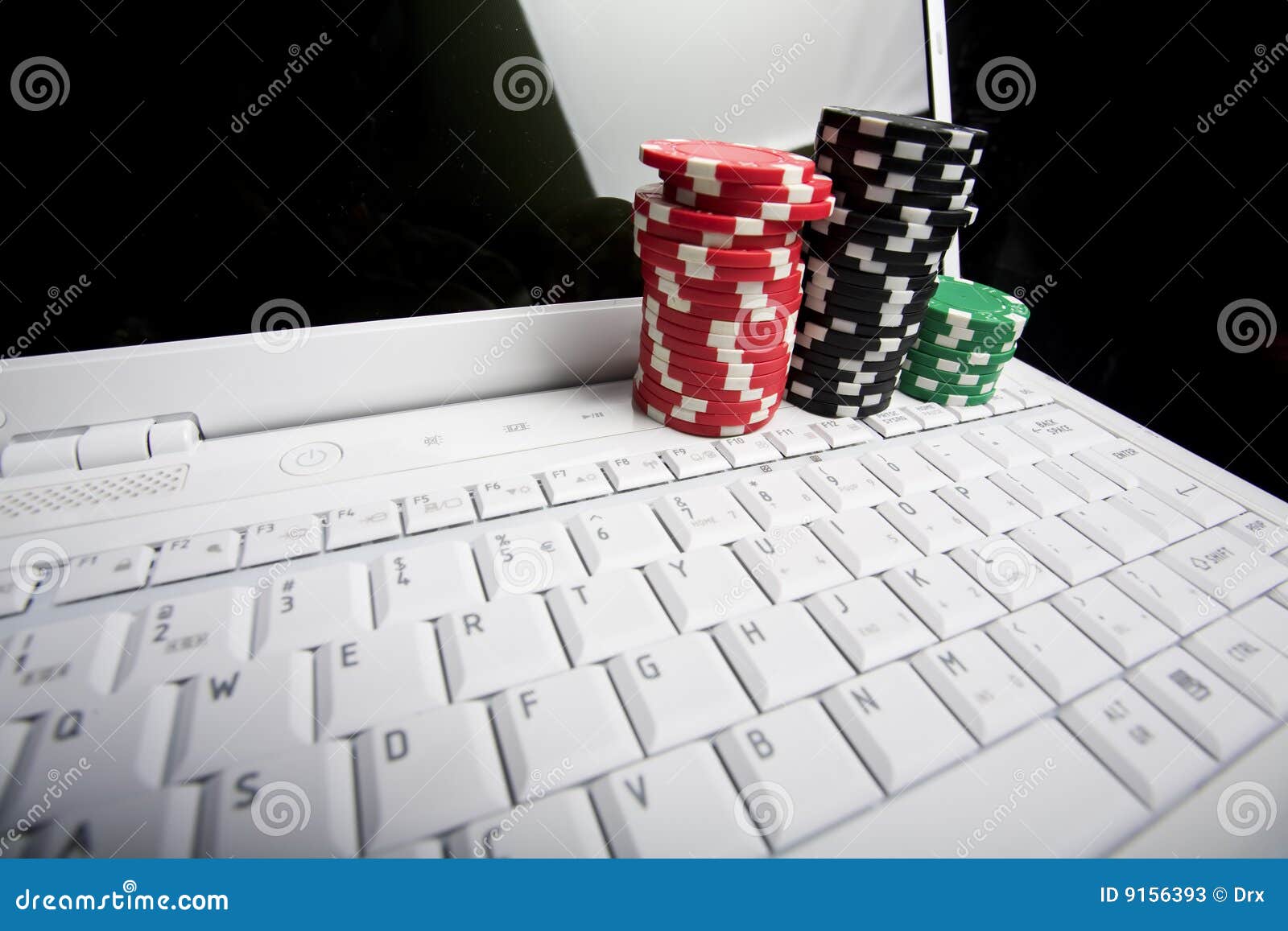 Concept - online poker stock image. Image of gambling - 9156393