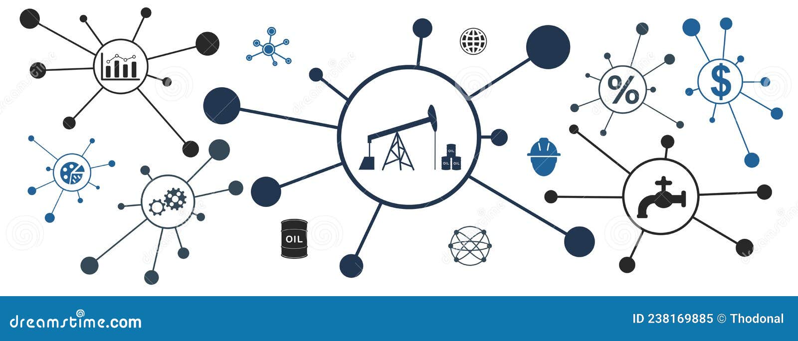 Concept of opec stock illustration. Illustration of icon - 238169885